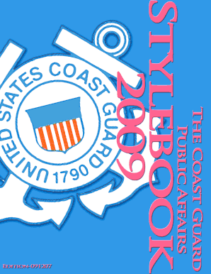 Fillable Online The Coast Guard Fax Email Print - pdfFiller