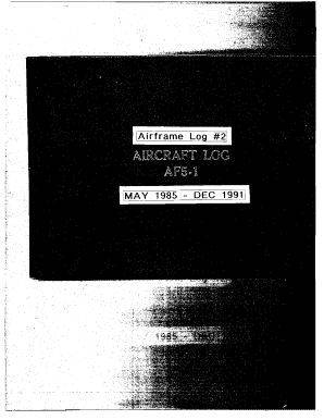 Fillable Online Airframe Lo g2 - ASO Fax Email Print - pdfFiller