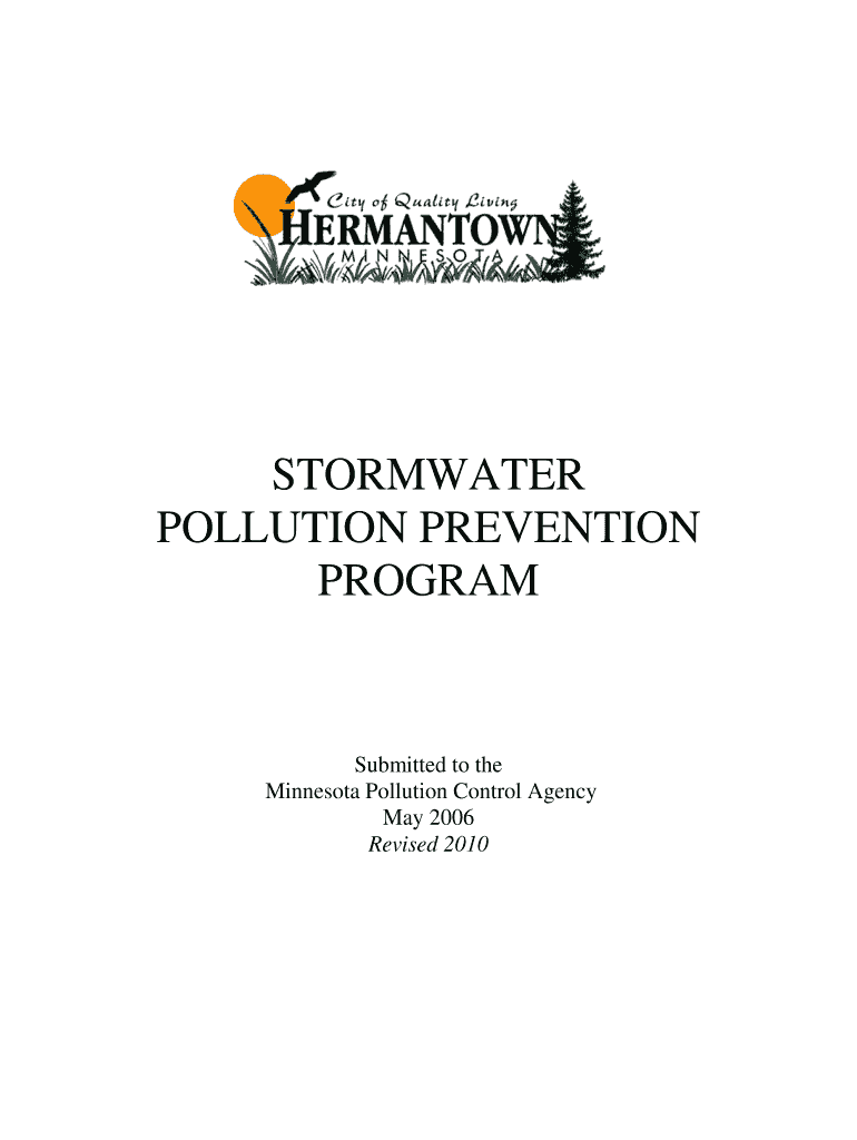 Fillable Online STORMWATER POLLUTION PREVENTION PROGRAM Fax Email Print ...