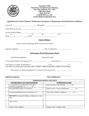 Fillable Online Performance BondMaintenance Bond Fax Email Print ...