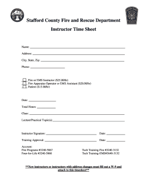 Fillable Online FIRE AND RESCUE Fax Email Print - pdfFiller