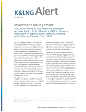 Fillable Online IM 0511 Form LM-10 - KL Gates Fax Email Print - pdfFiller