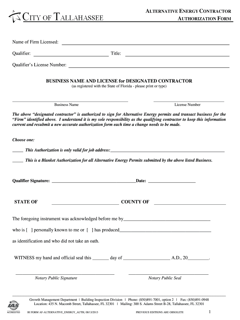 Fillable Online BUSINESS NAME AND LICENSE for DESIGNATED CONTRACTOR Fax ...