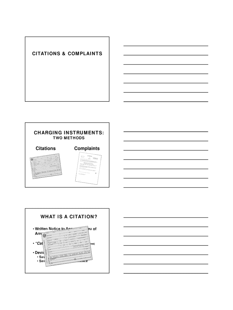 Fillable Online CHARGING INSTRUMENTS: Fax Email Print - pdfFiller