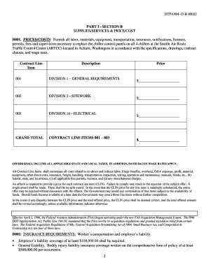 Fillable Online faaco faa DTFANM-13-R-00022 - faaco faa Fax Email Print - pdfFiller