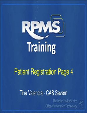 Fillable Online ftp ihs Patient Registration Page 4 - ftp ihs Fax Email ...