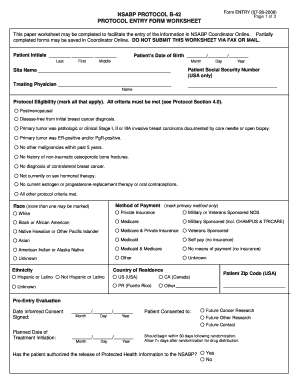 Fillable Online wiki nci nih B-42 Entry Form Worksheet - Wiki - wiki ...
