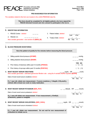 Fillable Online biolincc nhlbi nih PEACE Pre-Randomization Form ...