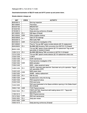 Fillable Online Radiogram 6911u Form 24 for 11.13.03 Deactivation ...