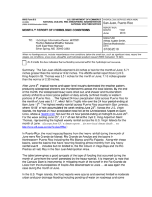 Fillable Online srh noaa Summary: The San Juan ASOS reported 9 Fax ...