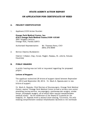 Fillable Online Applicant/CON Action Number Fax Email Print - pdfFiller