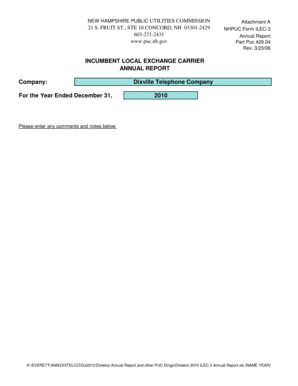 Fillable Online puc state nh , STE 10 CONCORD, NH 033012429 6032712431 ...