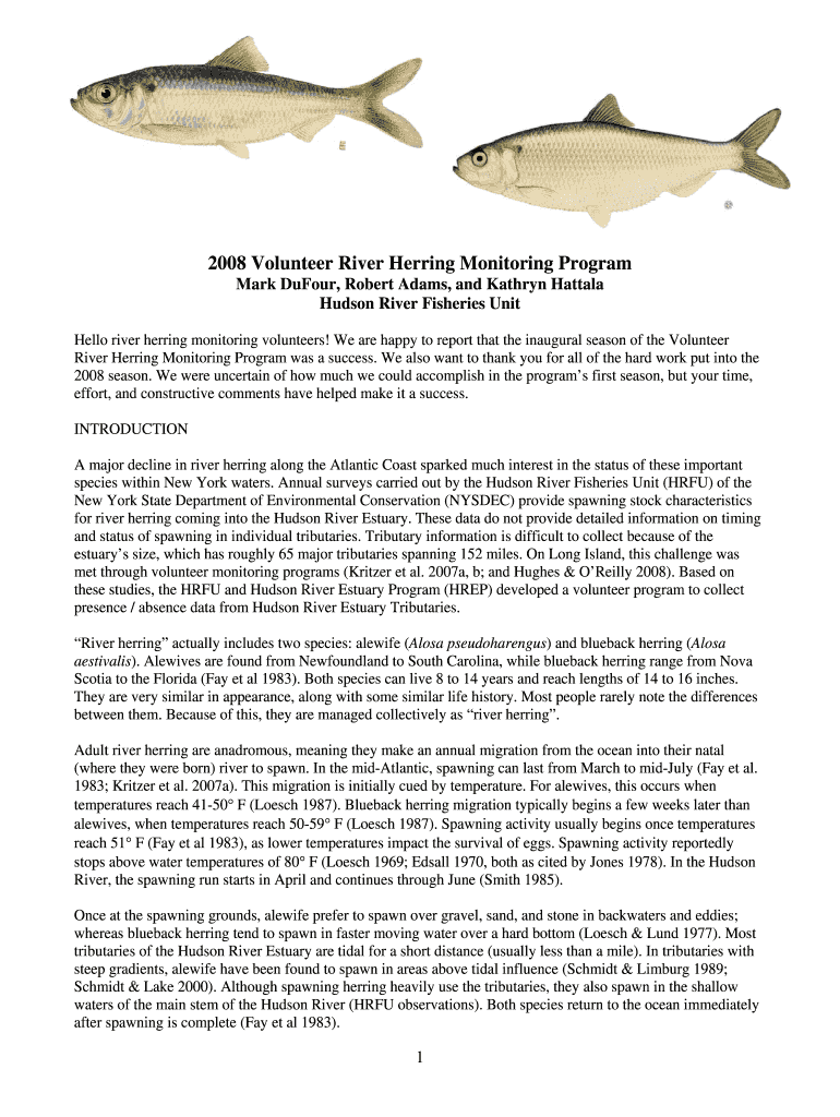 2008 Volunteer River Herring Monitoring Program - FTP Directory - ftp ...