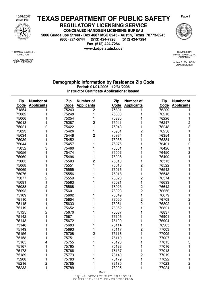 Fillable Online txdps state tx 0334 PM - txdps state tx Fax Email Print ...