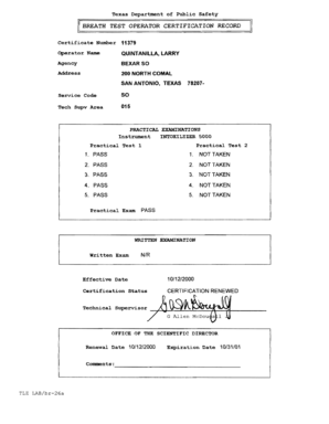 Fillable Online ftp txdps state tx Texas Department of Public Safety It ...