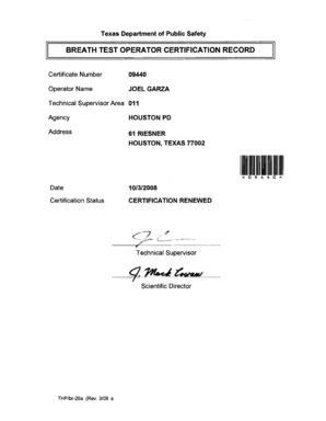 Fillable Online ftp txdps state tx I II I II - Texas Department of ...