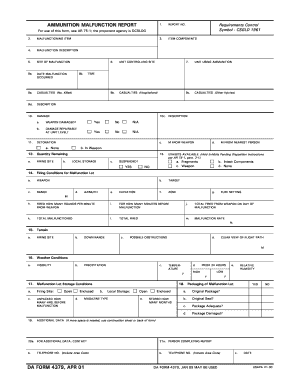 Da Form 4379 - Fill Online, Printable, Fillable, Blank | pdfFiller
