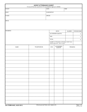 Da Form 4843 - Fill Online, Printable, Fillable, Blank | pdfFiller