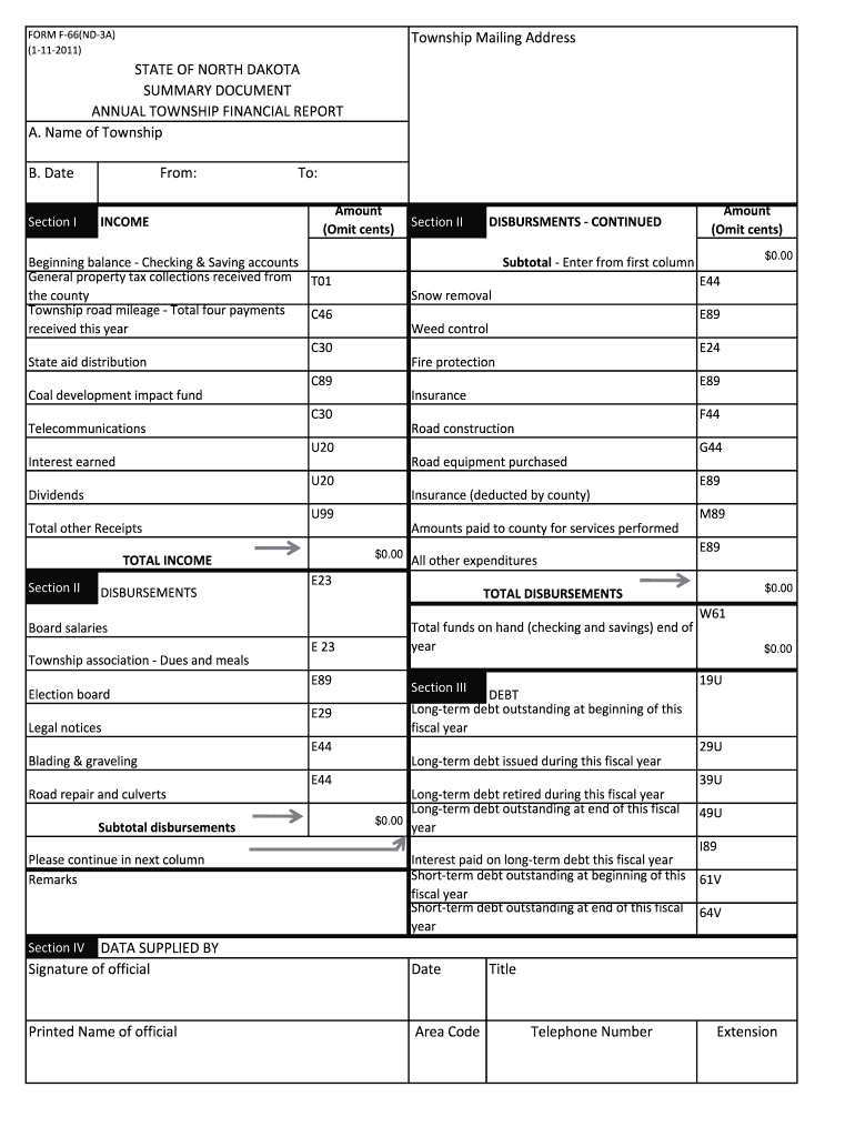 Nd form f 66 nd 3 2011: Fill out & sign online | DocHub