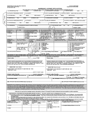 Sample Of Marriage License - Fill Online, Printable, Fillable, Blank ...