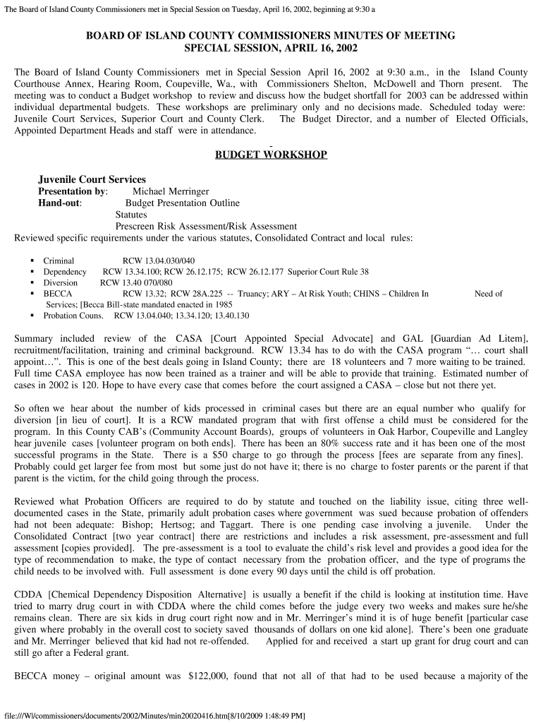 34 has to do with the CASA program court shall: Fill out & sign online ...