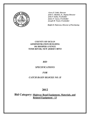 Fillable Online CATCH BASIN BLOCKS NO. II 2012.pdf Fax Email Print ...