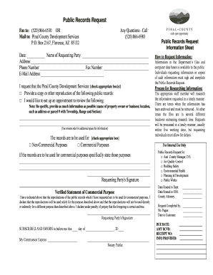 Pinal County Public Records - Fill Online, Printable, Fillable, Blank ...