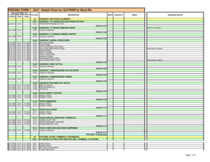 Fillable Online PRICING FORM 1 - GLP : Switch Point for GLP/NWR to Ward ...