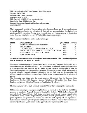 Fillable Online bids drba DMB-07-04 Advertisement.doc. order form ...