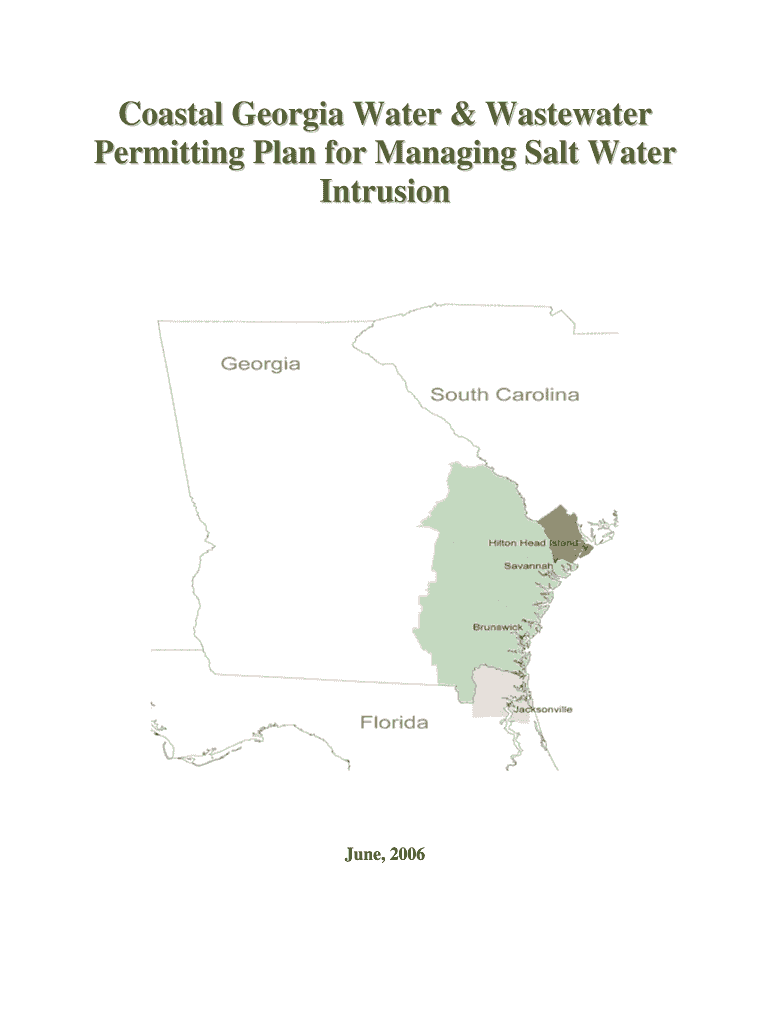 Coastal Georgia Water and Wastewater: Fill out & sign online | DocHub