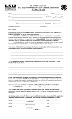 Fillable Online 2012-2013-OCM-Application-Form-(4th-6th-Grade - The LSU ...