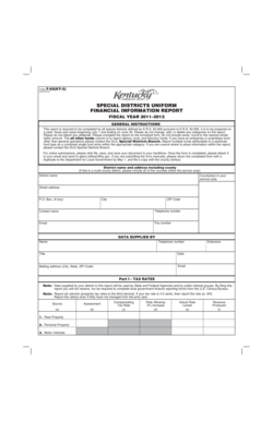 Fillable Online www2 census Special districts uniform financial ...