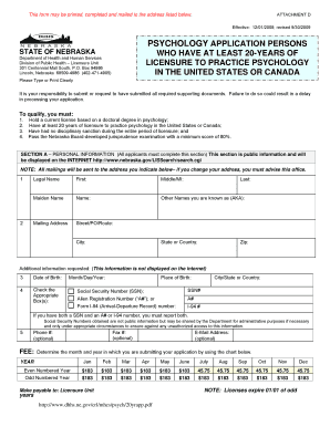 Fillable Online dhhs ne Effective 12012008 revised 9302009 Fax Email ...