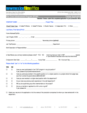 Film Crew Contract Pdf | pdfFiller