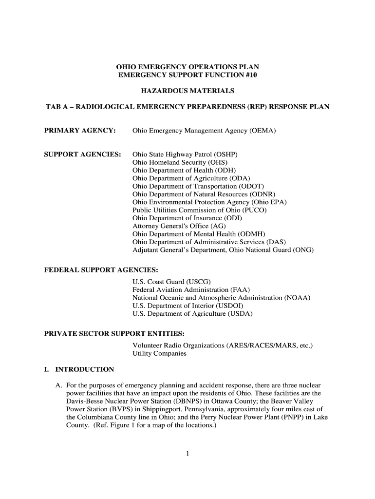 EMERGENCY SUPPORT FUNCTION #10: Fill out & sign online | DocHub