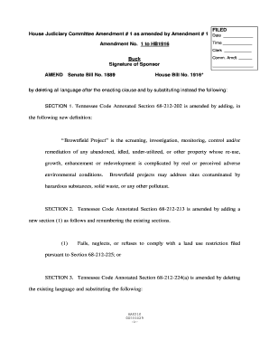 Fillable Online capitol tn SECTION 1. Tennessee Code Annotated Section ...
