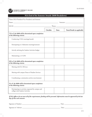 Tcc Form | pdfFiller