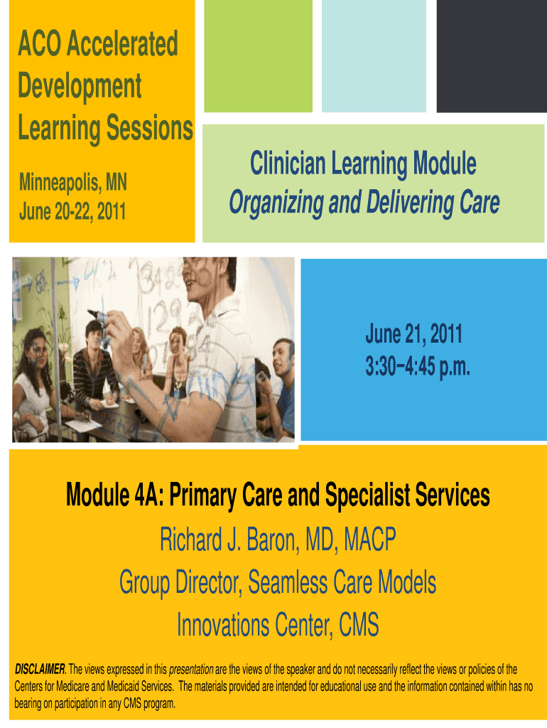 Primary Care and Specialist Services - Center for Medicare - innovation ...