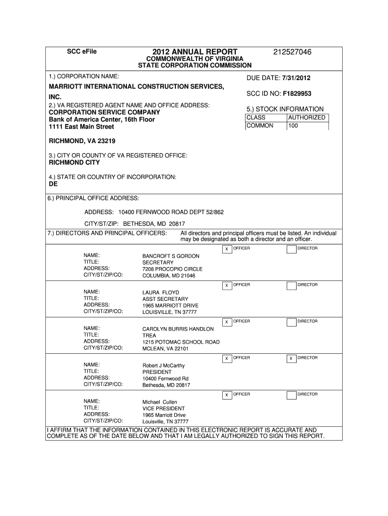 Fillable Online Commonwealth of Virginia State Corporation Commission ...