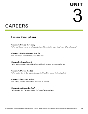 Fillable Online What is a Career Interest Inventory and why is it ...