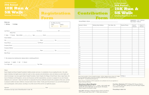 Fillable Online 10K Run & 5K Walk Registration Form 10K Run ... - Nyack ...