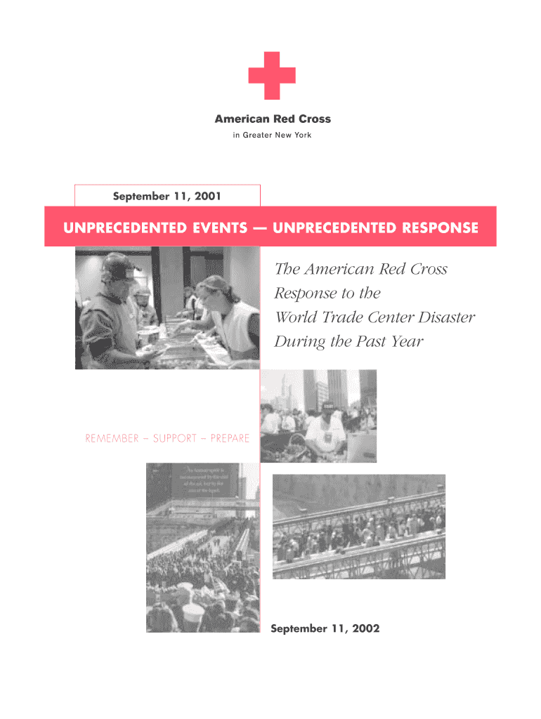 UNPRECEDENTED EVENTS UNPRECEDENTED RESPONSE: Fill out & sign online ...