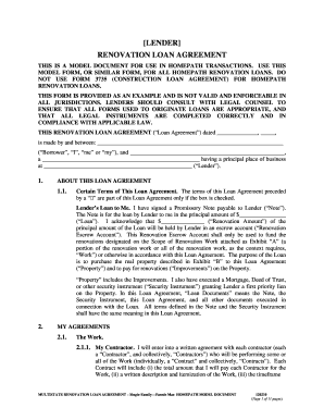 HomePath Renovation Loan Agreement - Fannie Mae - Fill and Sign ...