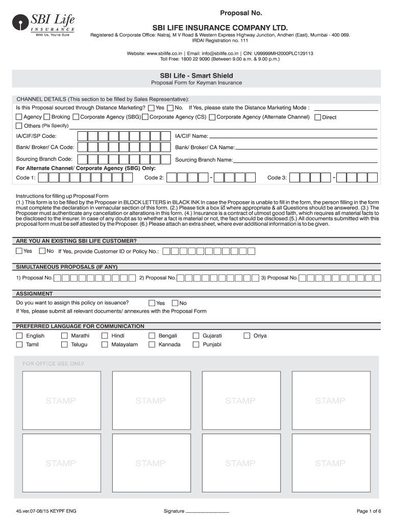 Fillable Online IRDAI Registration no Fax Email Print - pdfFiller