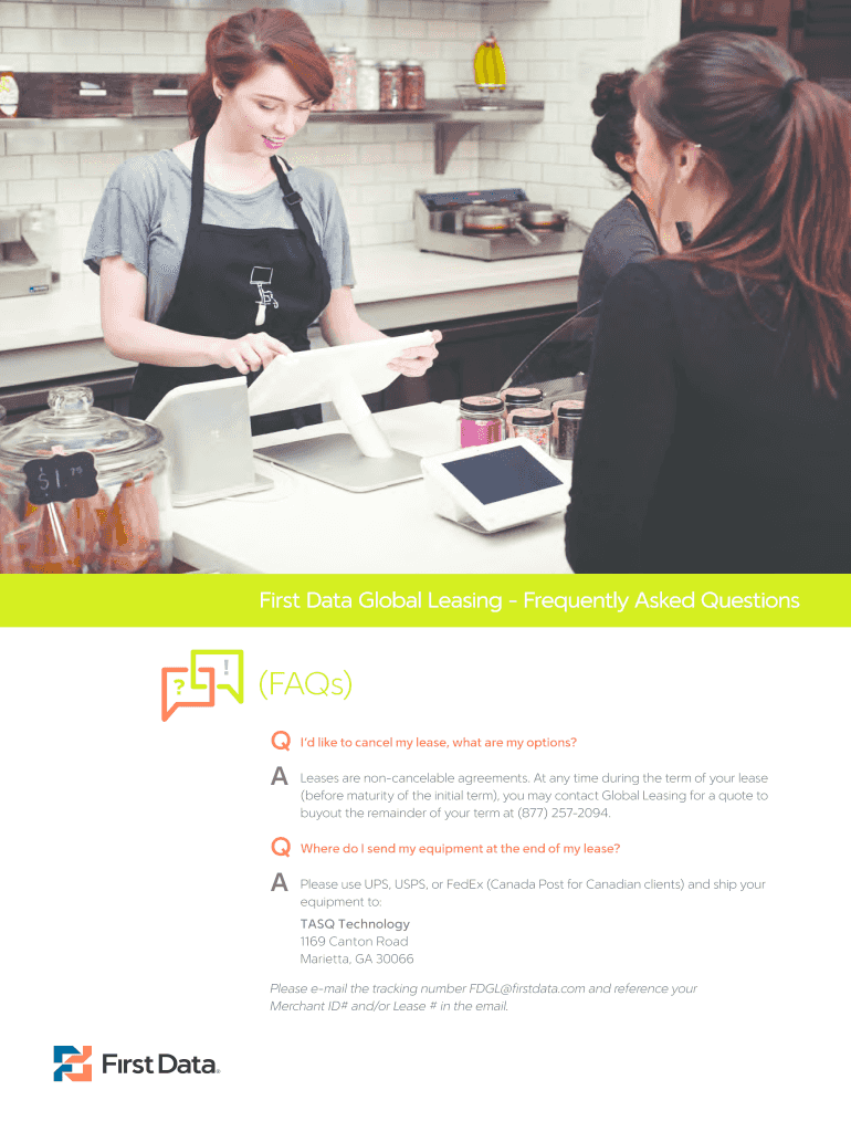 Fillable Online First Data Global Leasing - Frequently Asked Questions ...