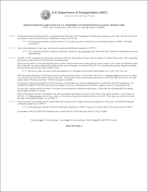 Fillable Online 40-Alcohol Testing Form - Trulos Fax Email Print ...