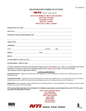 Fillable Online floridartap Advanced mobility device securement - Florida RTAP Fax Email Print ...