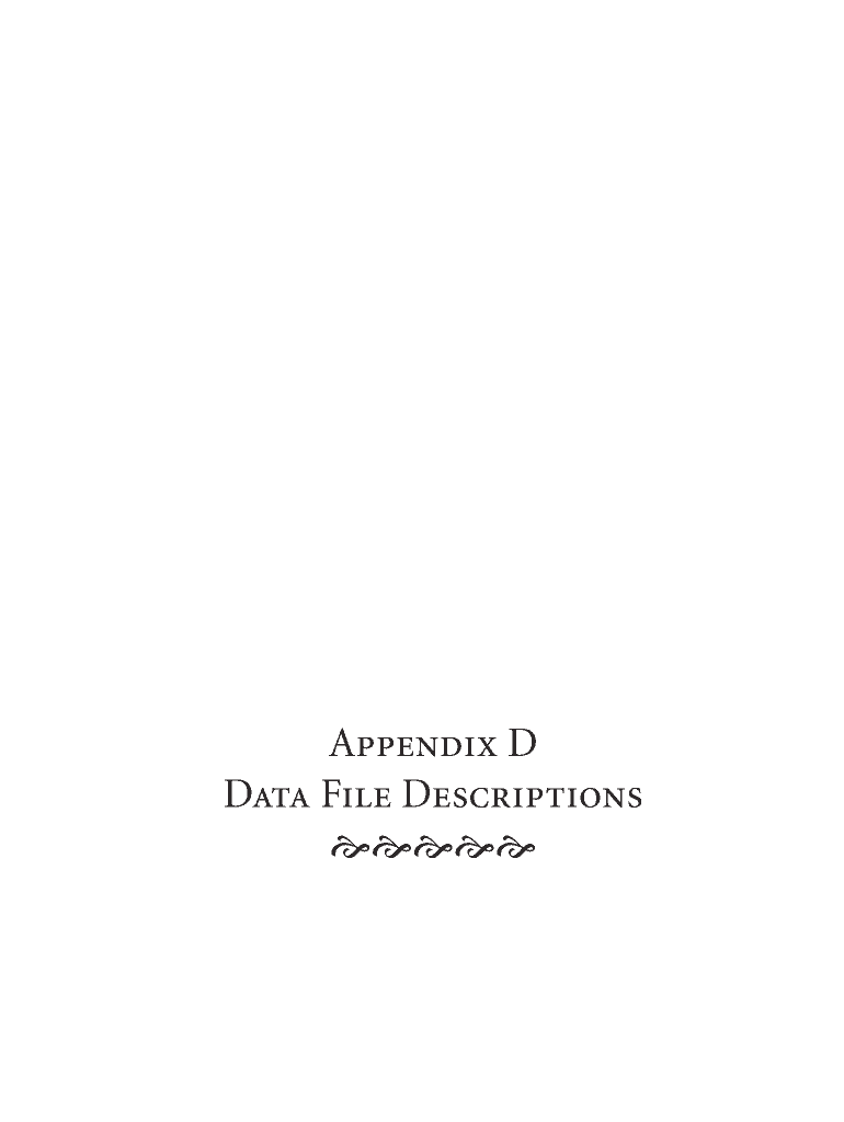 Fillable Online usrds Appendix D Data File Descriptions - US Renal Data ...