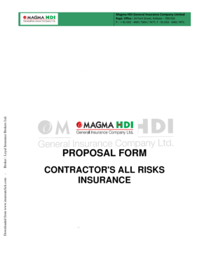 Fillable Online Download magma-hdi Contractors-All-Risk proposal-form ...