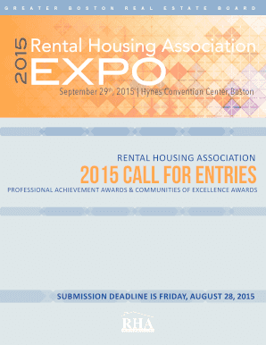 Fillable Online Rental Housing Association - GBREB Fax Email Print ...